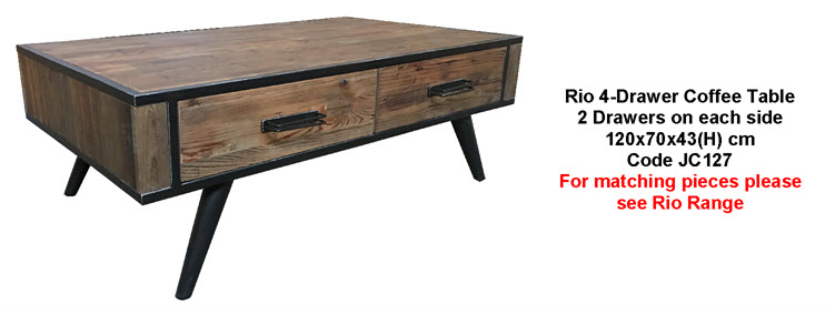 Rio Coffee Table - Megaria